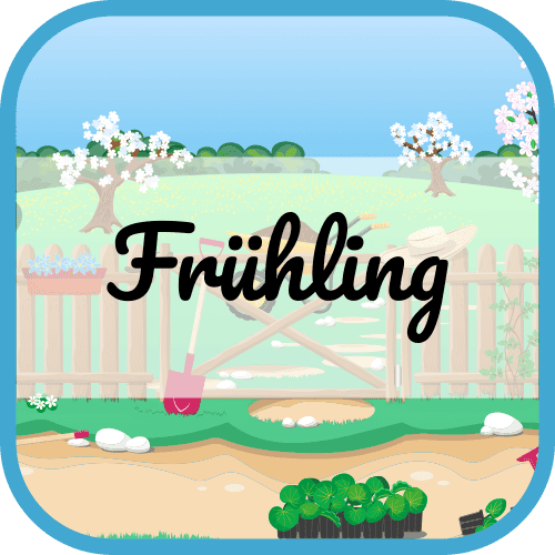 Kinderspiele für den Frühling